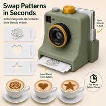 Coffee Printer Machine One Press Coffee Maker 3D Latte Art Coffee Art ...