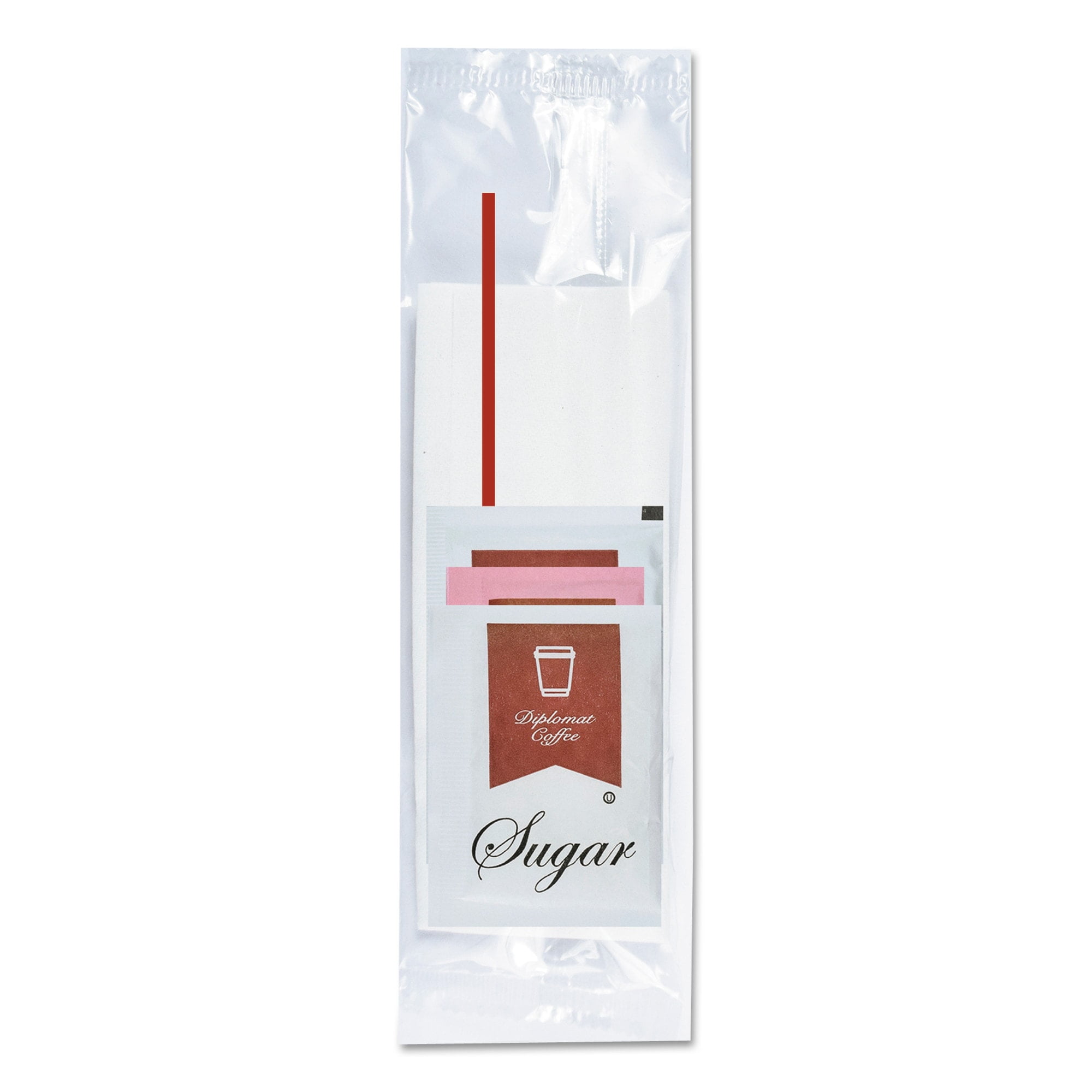 Diplomat Coffee Condiment Kit, Kitchen Set Accessories, 500 Packs per ...