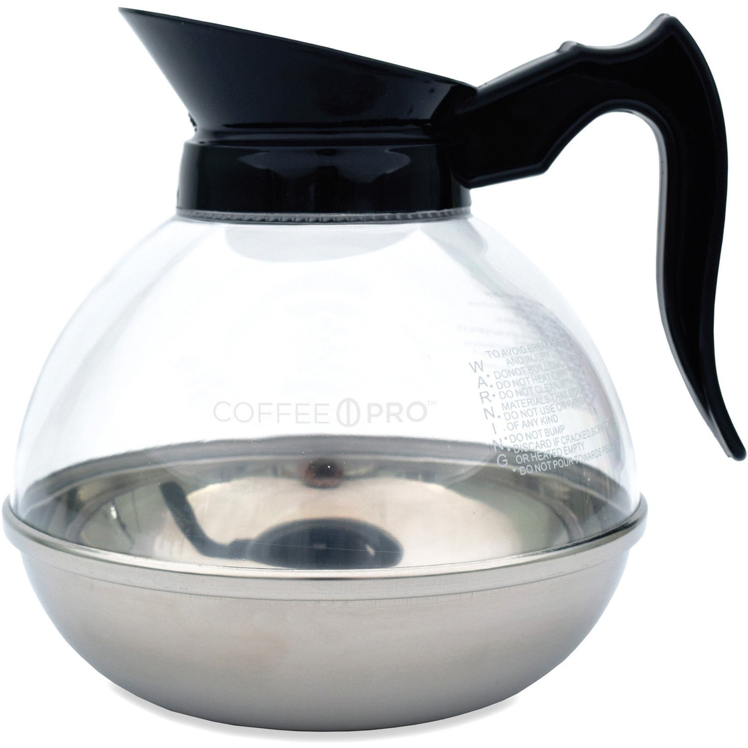Coffee Pro, Unbreakable 12-cup Decanter, CFPCPU12, for Regular Coffee ...