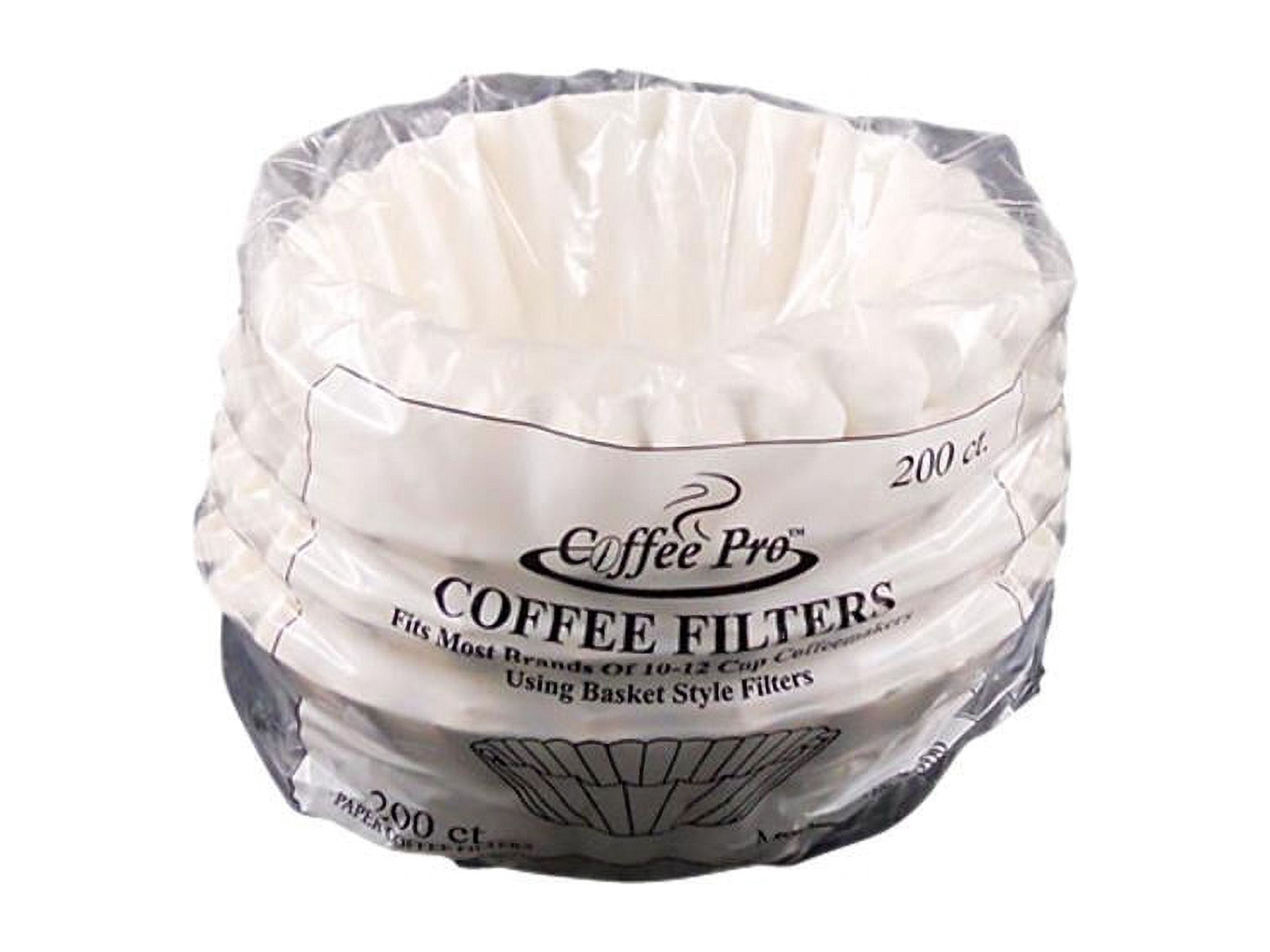 Coffee Pro CPF200 Basket Filters for Drip Coffeemakers, 10 to 12 Cups ...