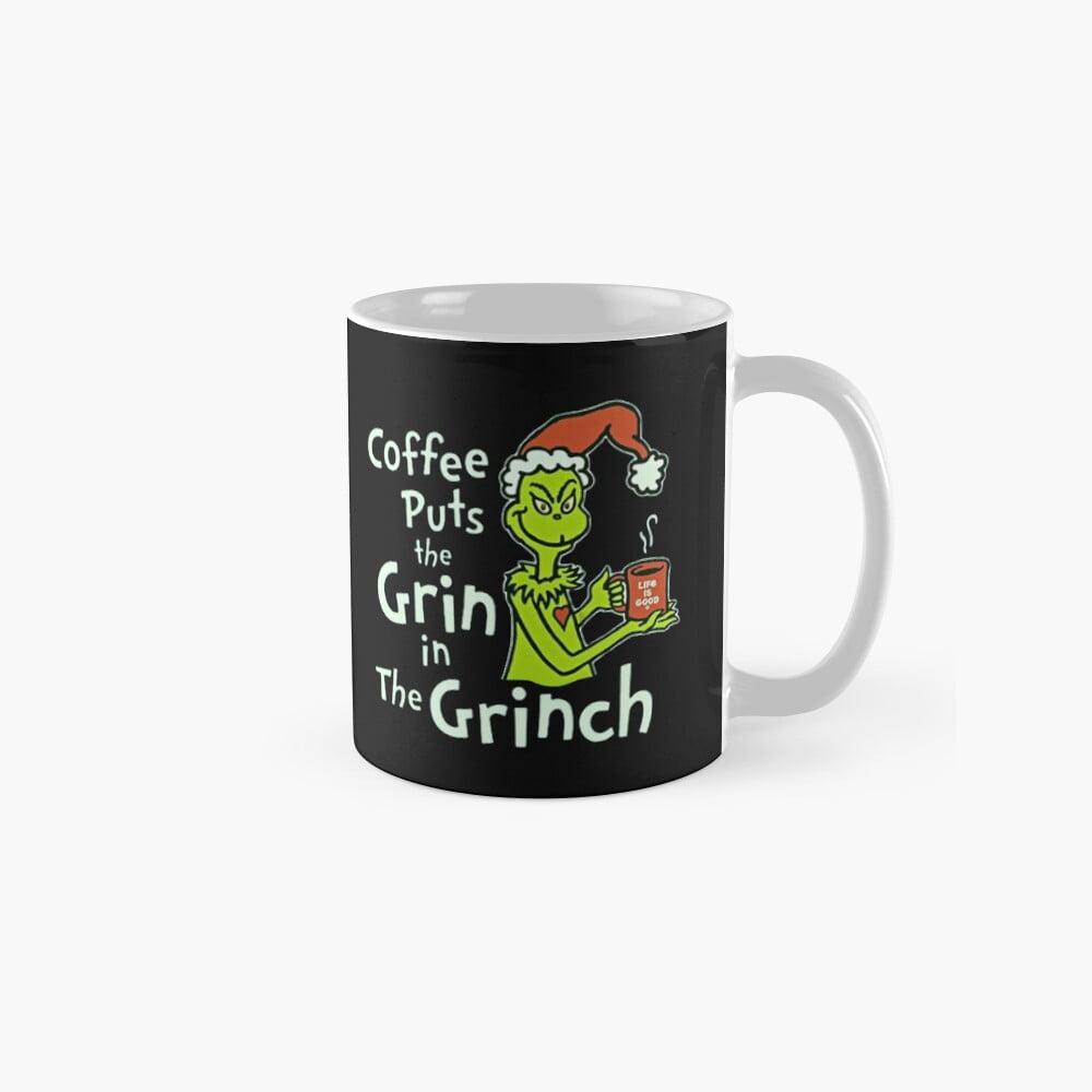 Coffee Puts The Grin In The Grinch Classic Mug - Walmart.com
