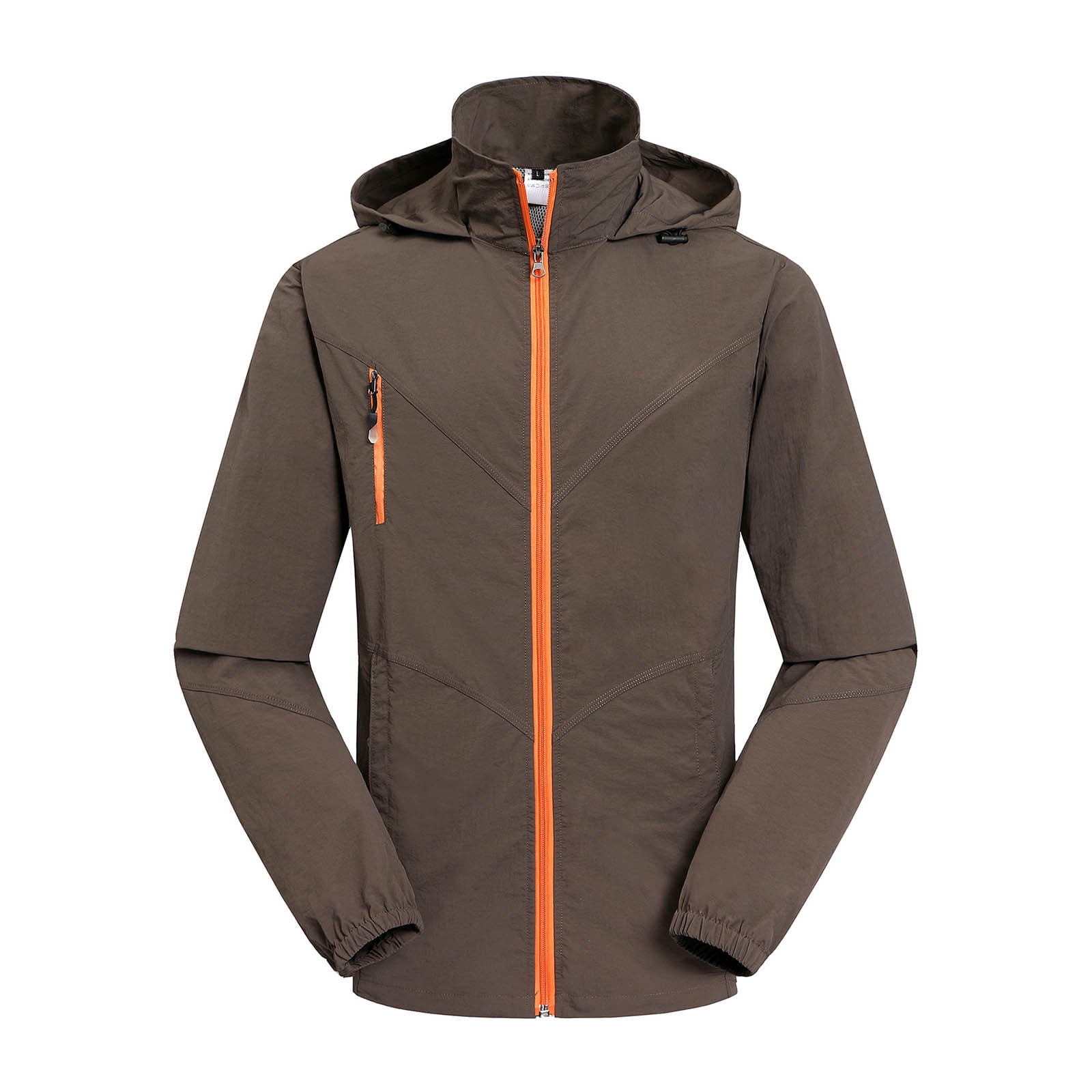 Coffee Quick Dry Hooded Basic Sport Athletic Brunch Jogger for Mens ...