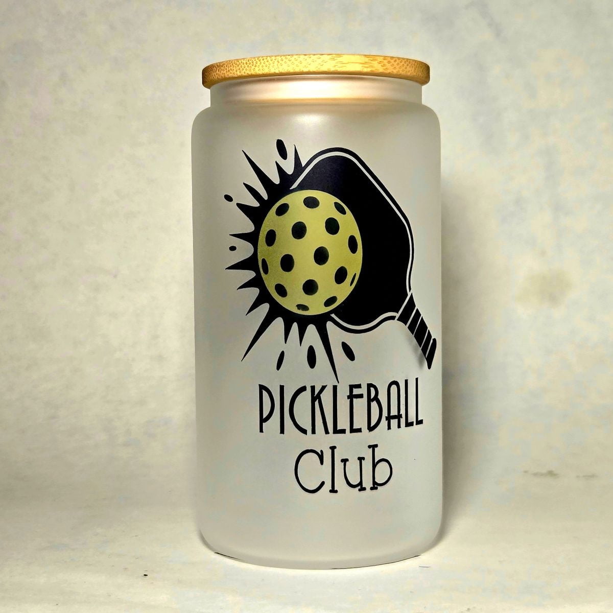 Coffee Quips Crafted Pickleball Club Glass Can Tumbler - Walmart.com