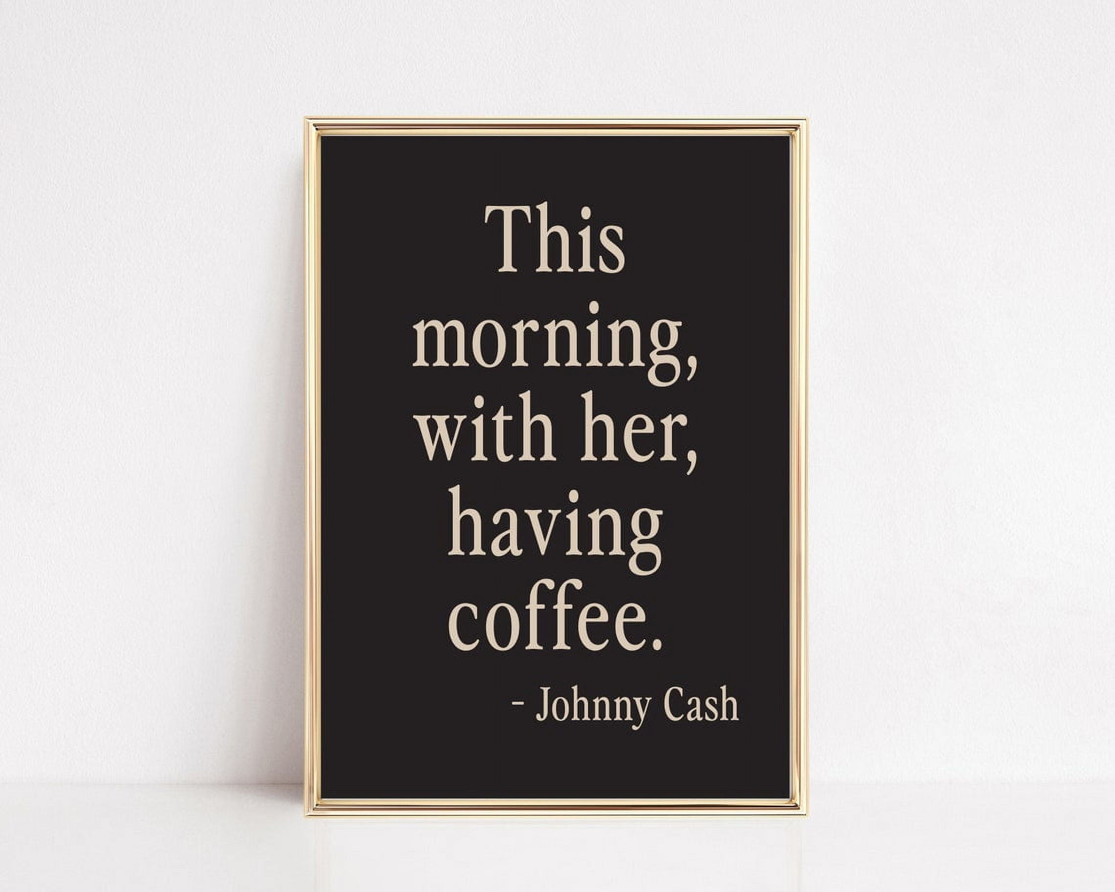 Coffee Quote Print Coffee Wall Art Modern Coffee Print Coffee Bar Art ...