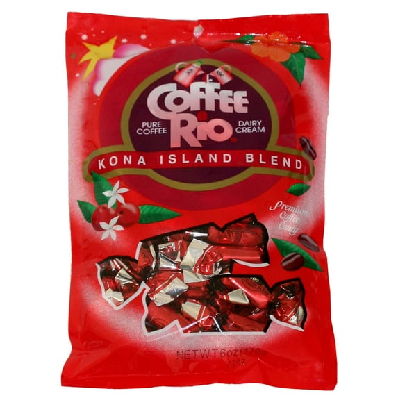 Coffee Rio Kona Island AIF9 Blend Coffee Candy, Bag (6 Oz ...