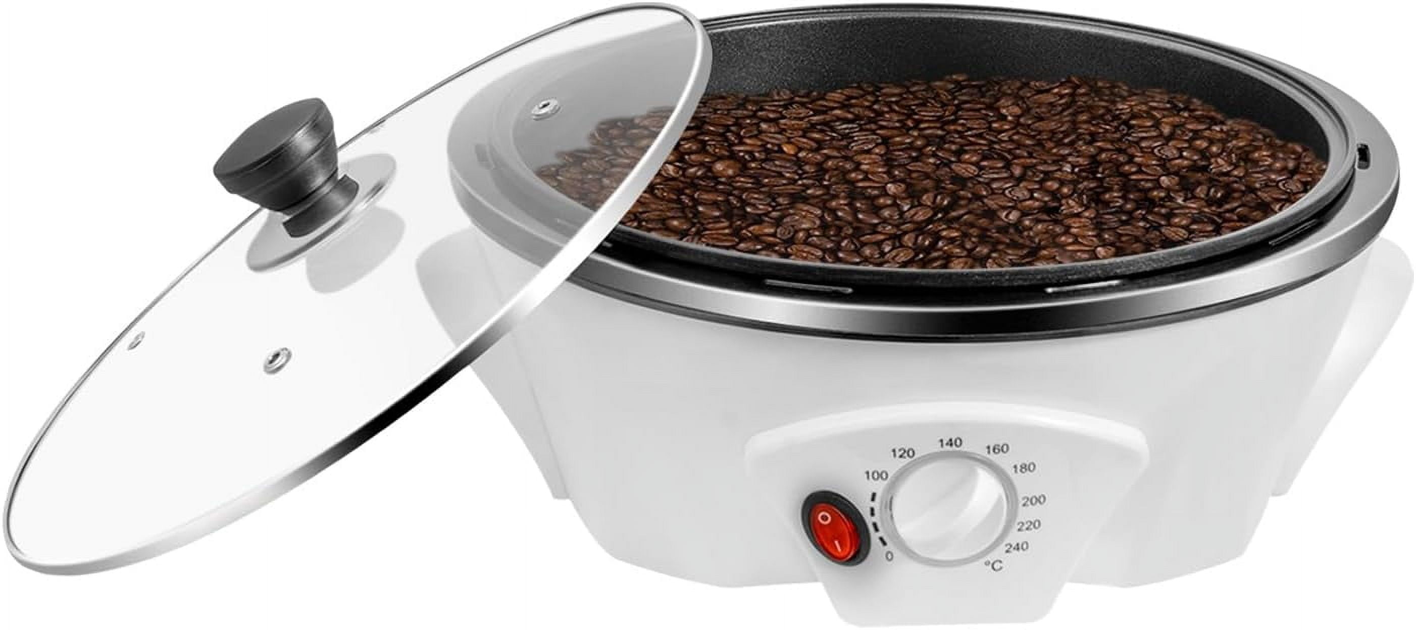 Coffee Roaster, 110V Home Coffee Roaster 500g Capacity Electric C0ffee Bean Baker Machine with ...