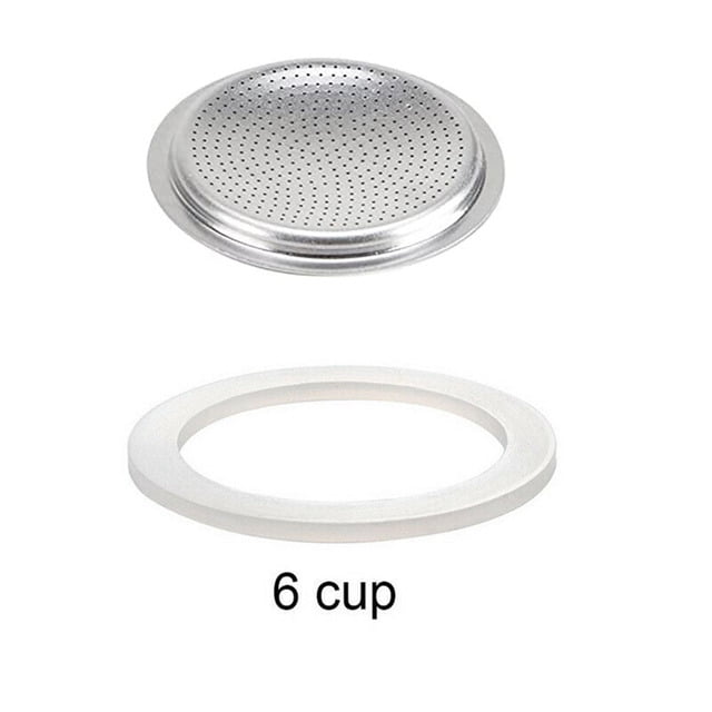 Coffee Rubber Ring Silicone Moka Rubber Seal Filter Screen Coffee ...