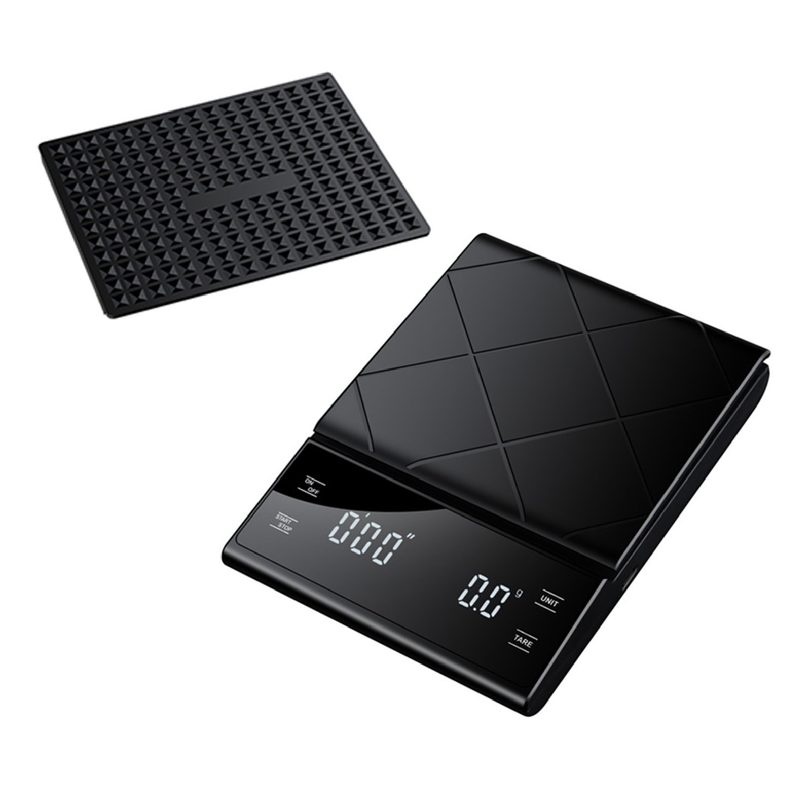 Coffee Scale, Timer Function, Digital Display, Maximum Weighing 3kg ...