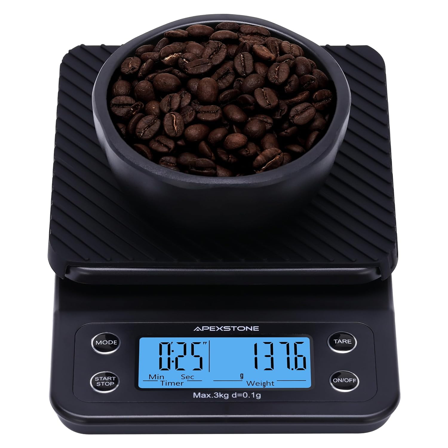Coffee Scale with Timer Small, Espresso Scale with Timer Small ...