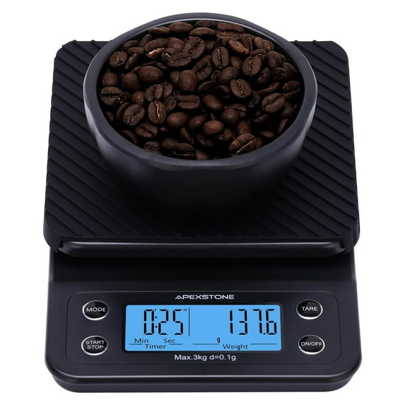 Coffee Scale with Timer Small, Espresso Scale with Timer Small ...