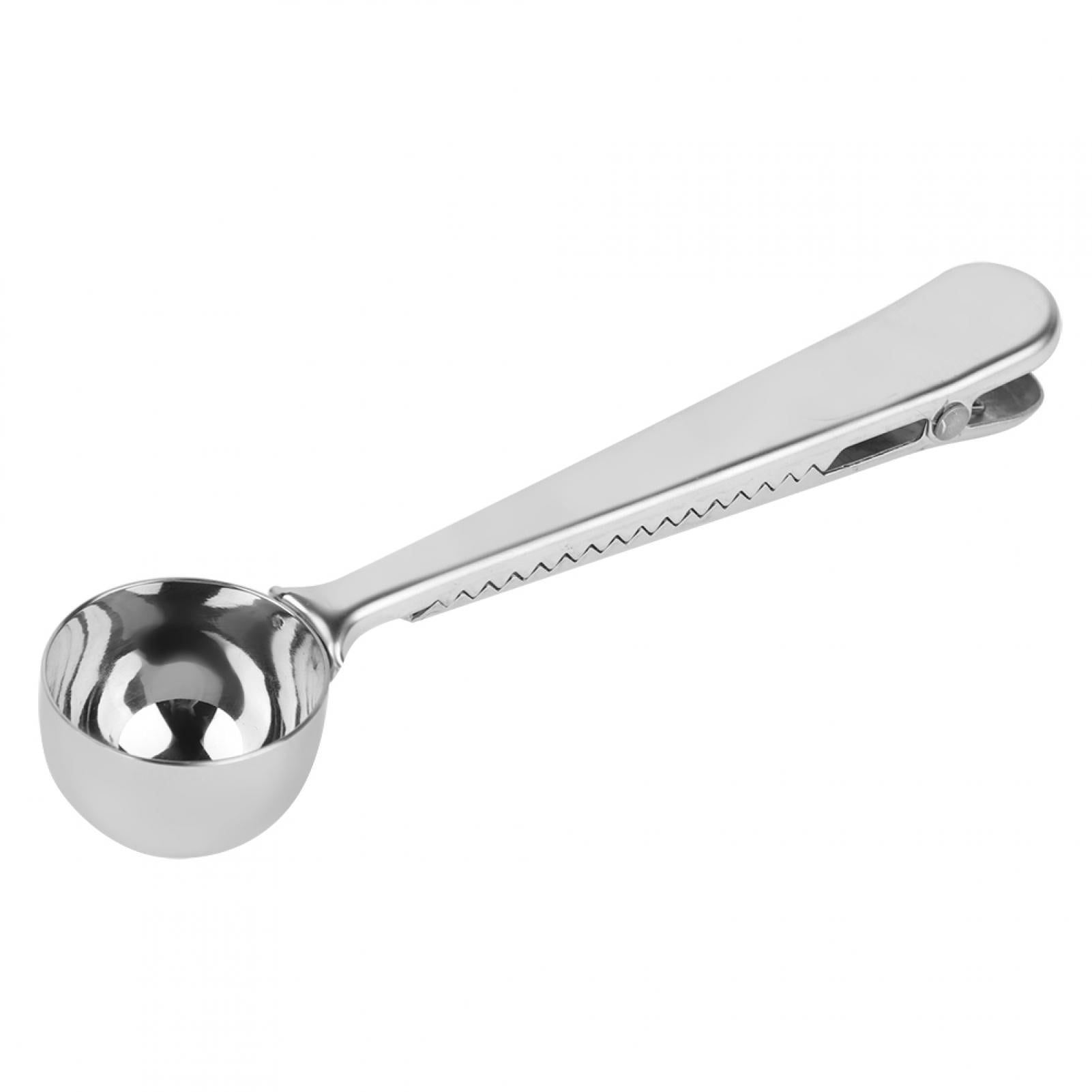 Long Handle Stainless Steel Scoop, Reseal Coffee Bags For Coffee Shop ...