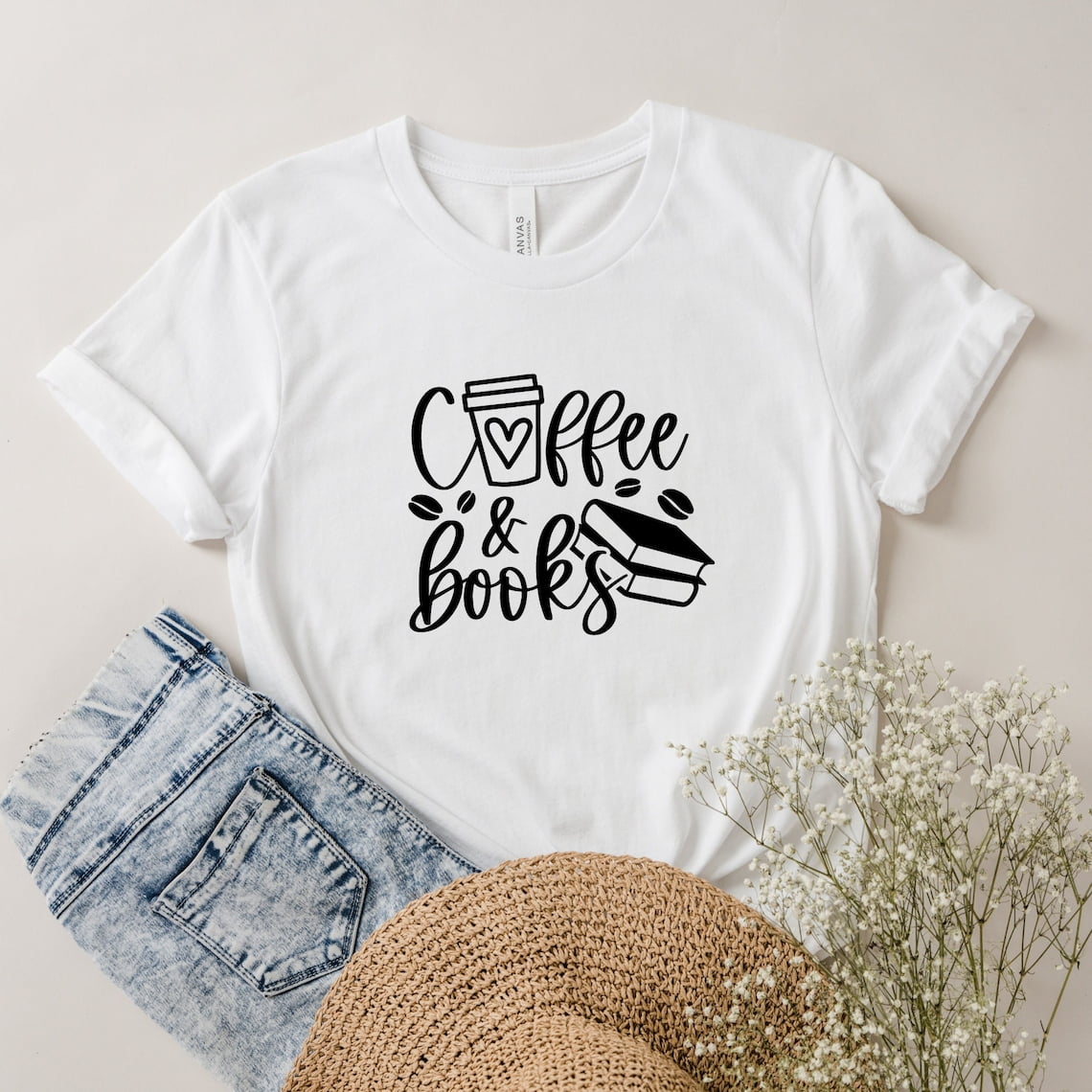 Coffee Shirt,Book Lovers T-shirt, Bookworms, Booksellers Gift,Teachers ...