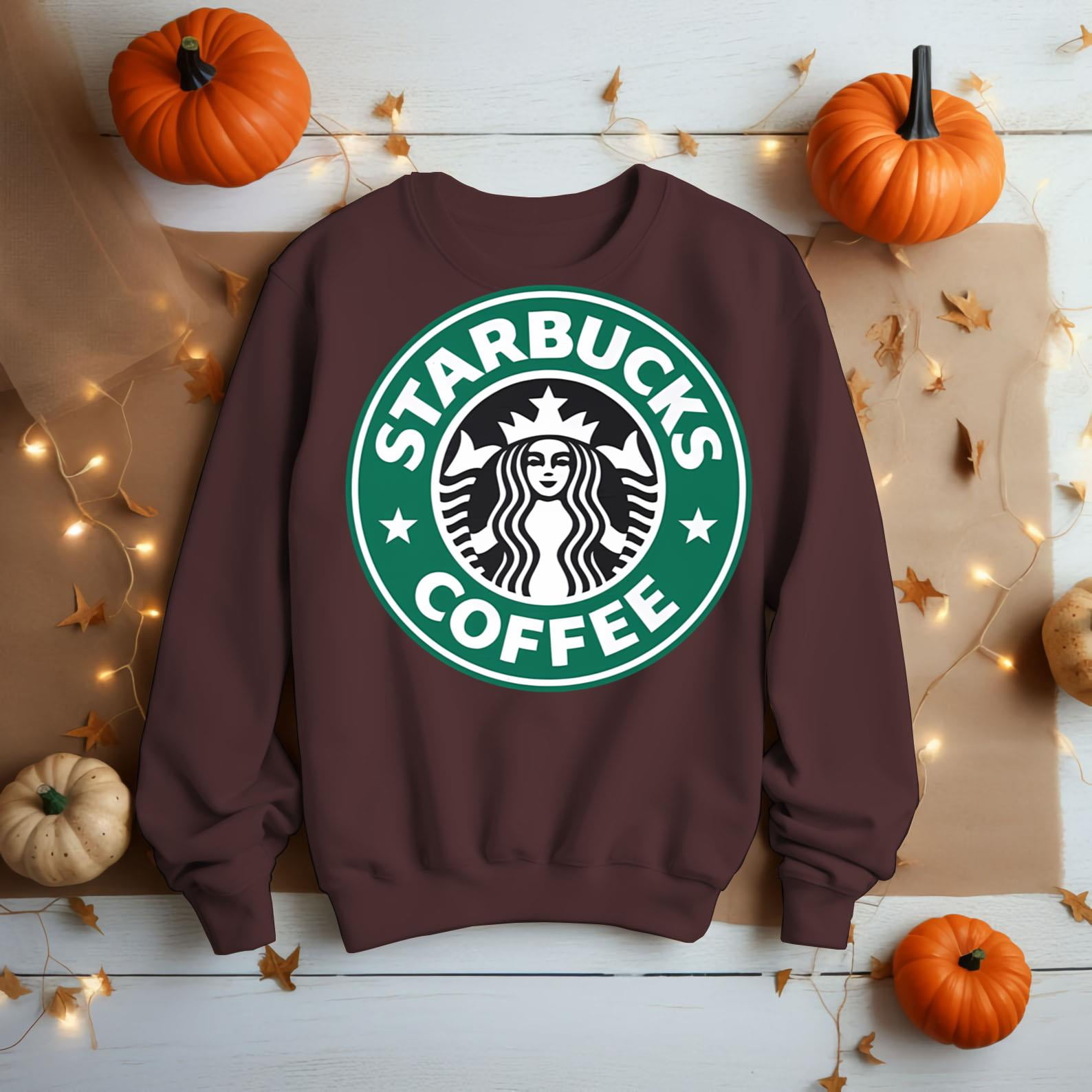 Coffee Shop Inspired Shirt, Iconic Drink Logo Shirt, Caffeine Lover Apparel, Perfect Present for ...