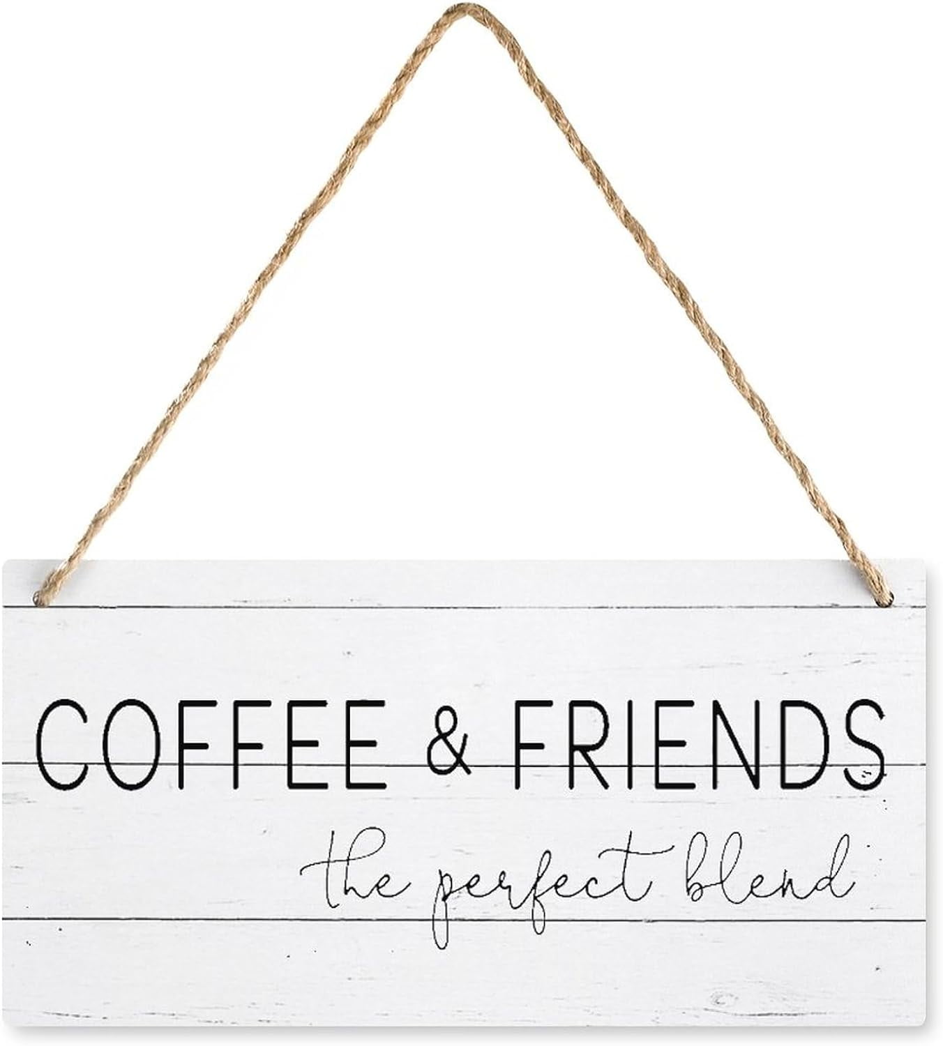 Coffee Sign Coffee Friends The Perfect Blend Signs Coffee Bar Decor ...