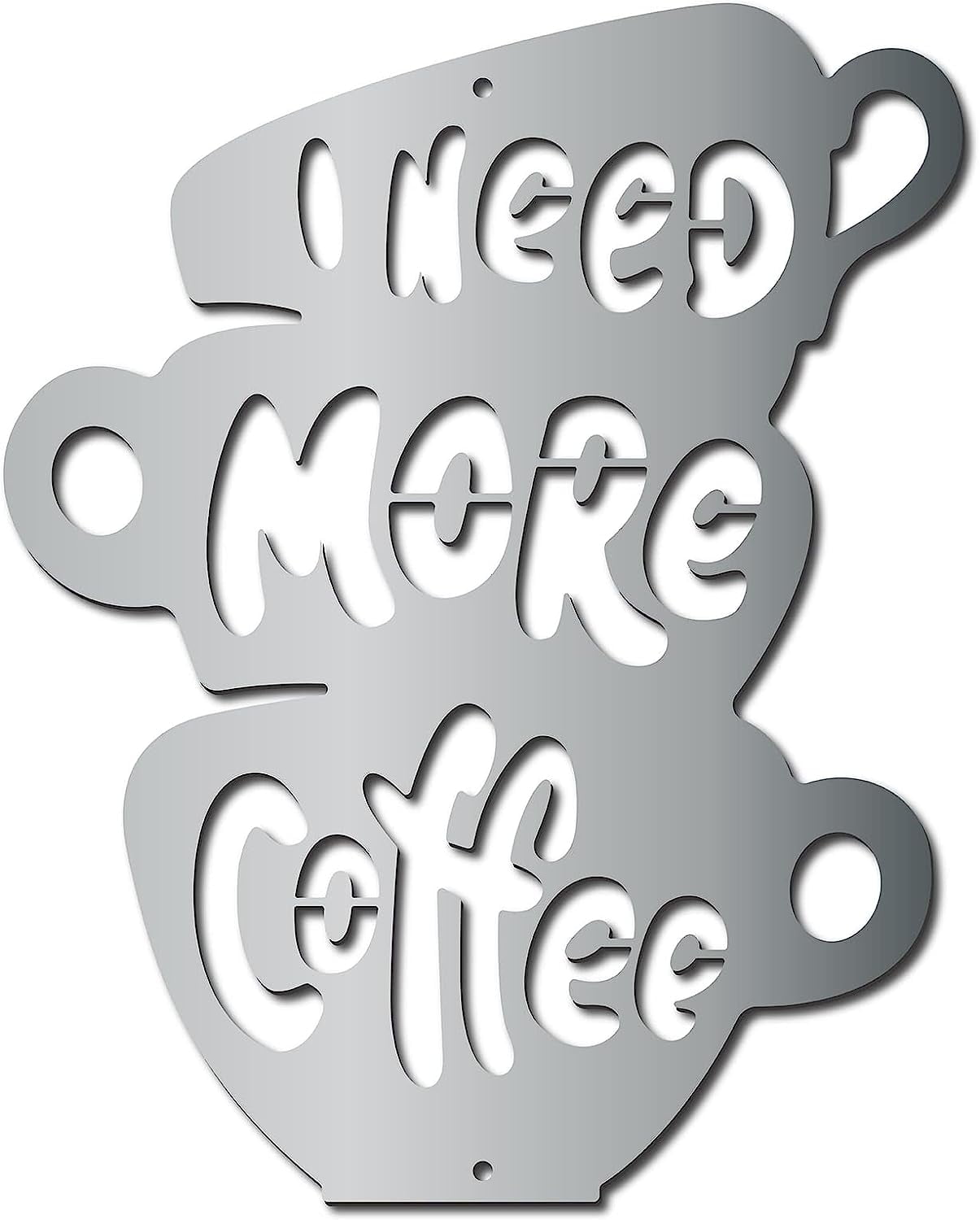 Coffee Sign Wall Decor Art Vintage Iron Painting Retro Plaque ...