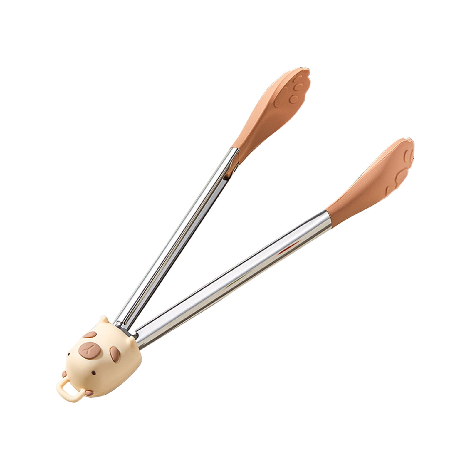 Coffee Silicone Stainless Steel 11 Inches Food Tongs For Baking And ...