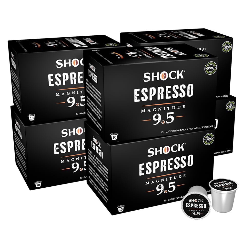 Coffee Single Serve Cups | Extra High Caffeine Strong Coffee | Medium ...