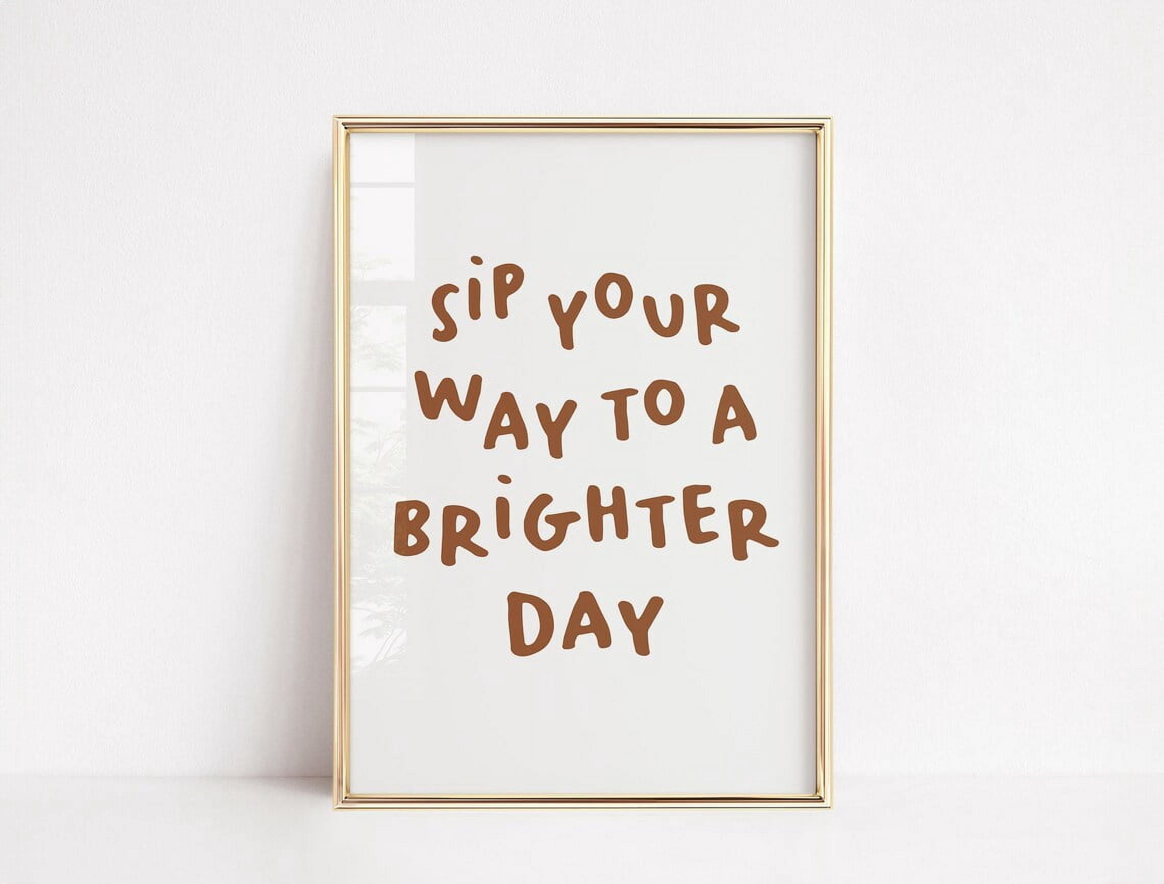 Coffee Sip, Quote Poster, Coffee Station, Shops, Lovers, Fun Trendy ...