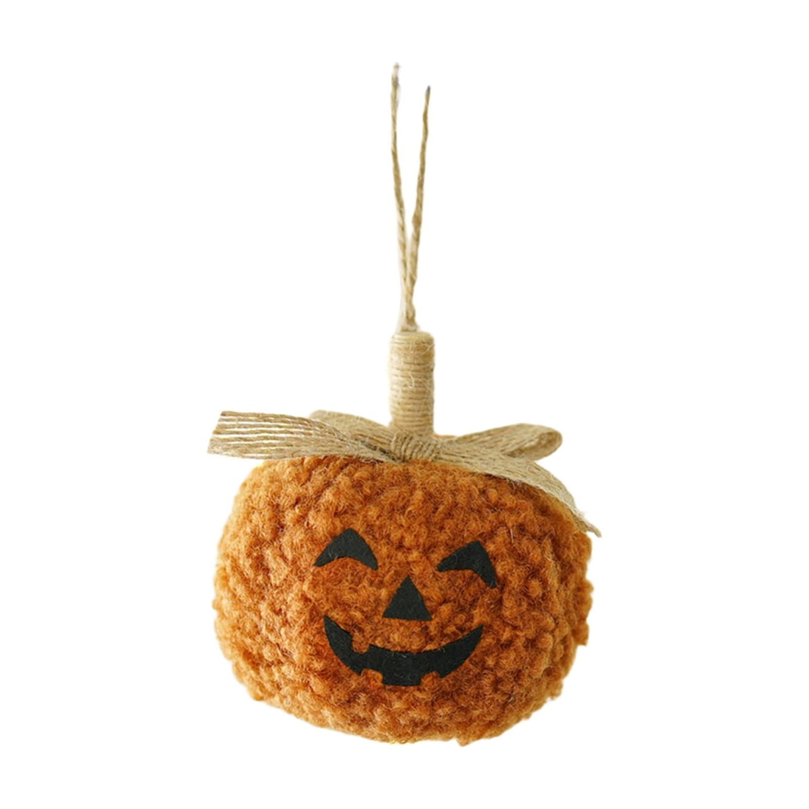 Coffee Soft Pumpkin Tree Decoration Hanging Ornament For Halloween ...