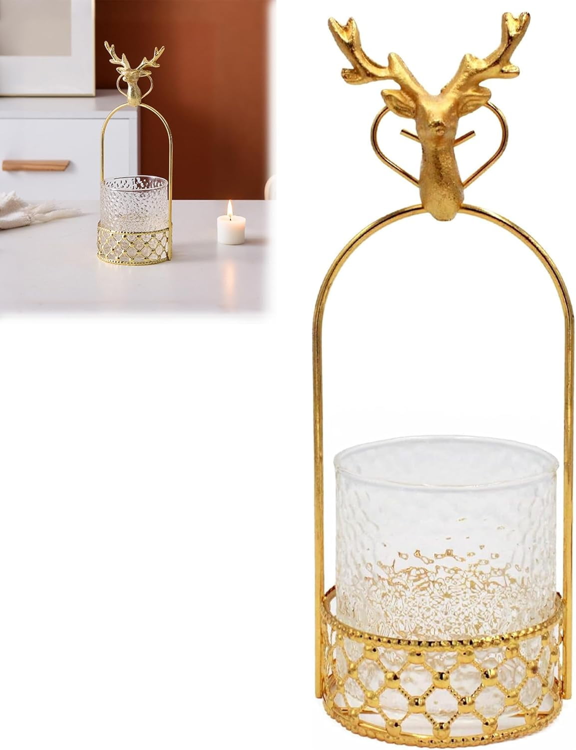 Coffee Spoon Utensil Silverware Holder for Party: Gold Utensil Holder ...