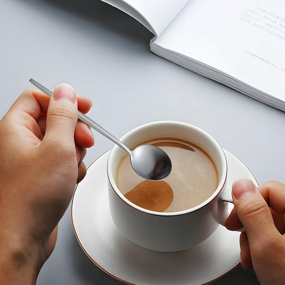 Coffee Spoons Long Handle Iced Tea Spoon, Coffee Spoon, Ice Cream ...