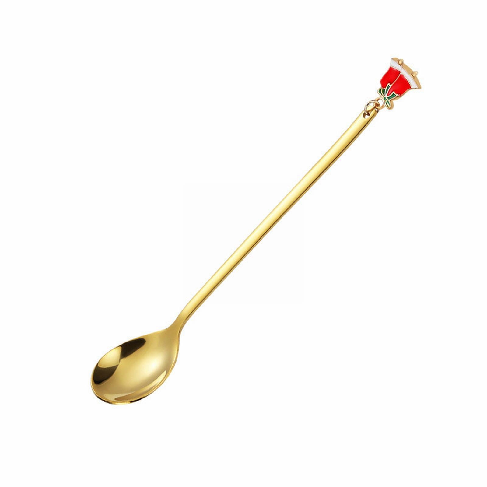 Coffee Spoons,New Design Hot Popular Products Gold Stainless Steel Long ...