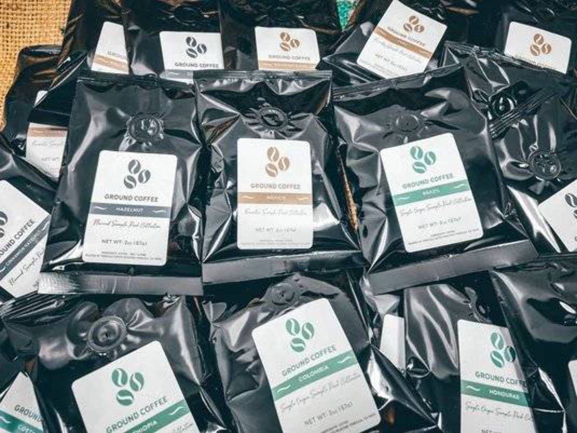 Coffee Standard Ground, Sample Pack: 6 Bean, Cowboy, Breakfast, Peru ...