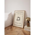Coffee Station Coffee First Stress Later Coffee Lover Art Trendy ...