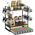 Coffee Station Organizer,3 Tier Coffee Bar Organizer for Countertop ...