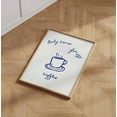 Coffee Station Poster Trendy Kitchen Wall Art Coffee Lover Gift Art ...