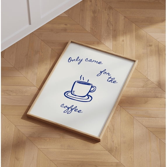 Coffee Station Poster Trendy Kitchen Wall Art Coffee Lover Gift Art ...