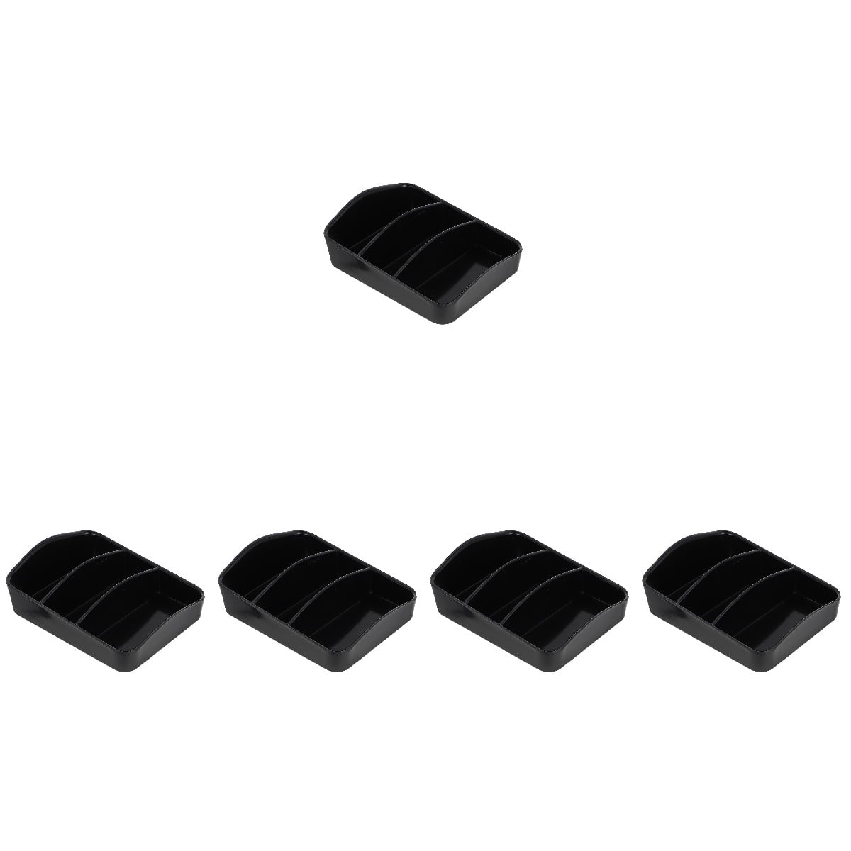 Coffee Storage Box 5 PCS Tea Bag Holder Sugar Packets Divided Basket ...