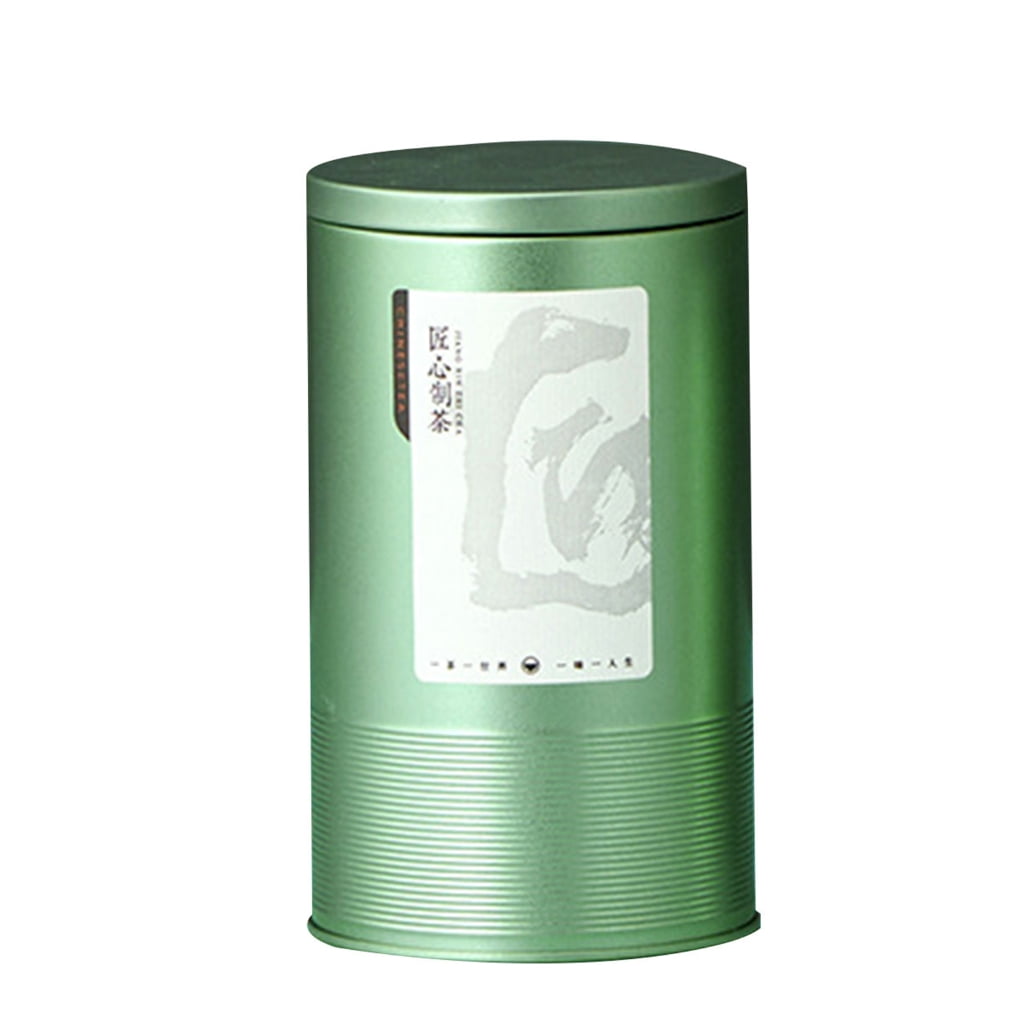 Coffee Storage Jar Metal Tea Box Can for Loose Tea Smell Proof ...