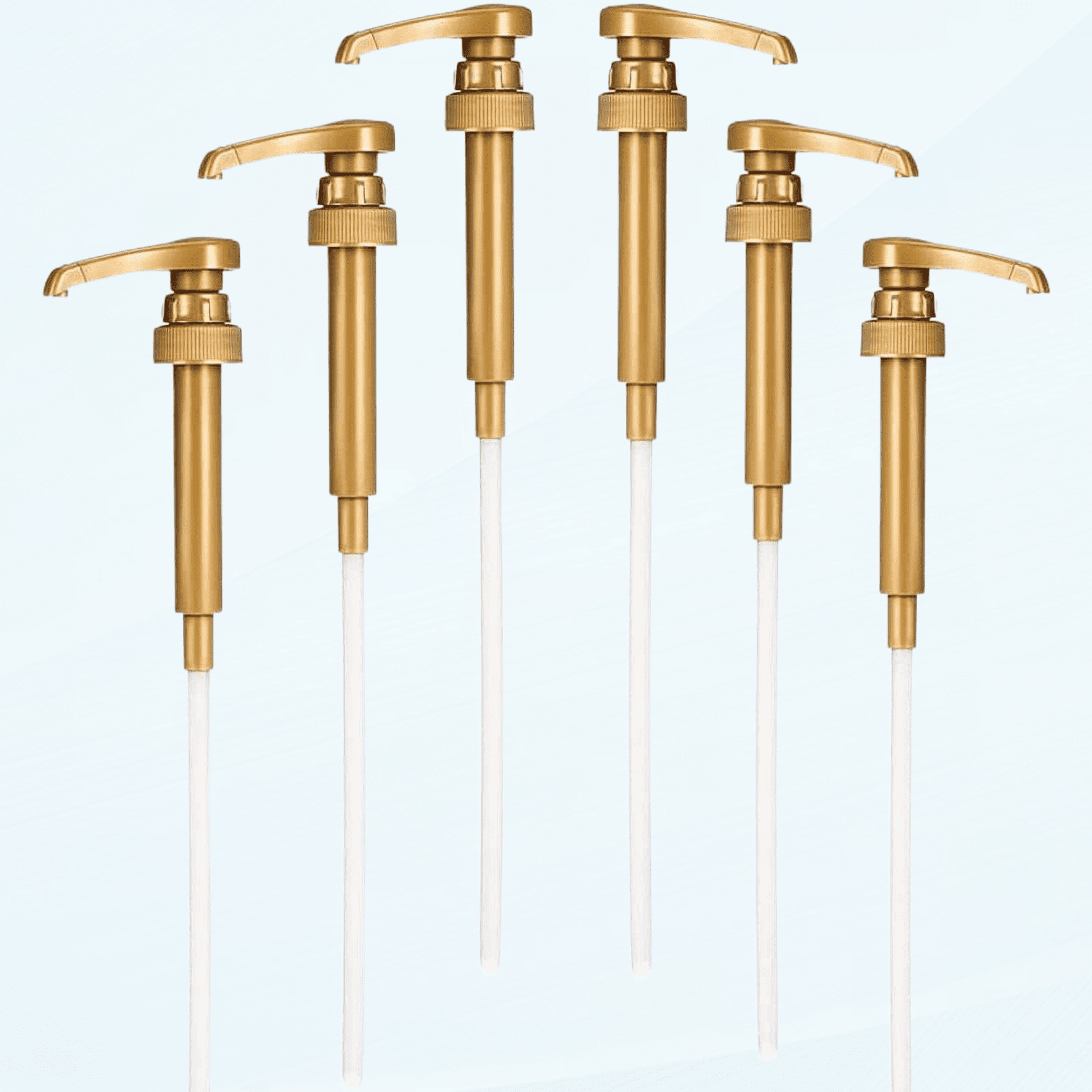 Coffee Syrup Pump Dispenser, 6 Pack Syrup Pump for 750ml/25.4 oz Syrup ...