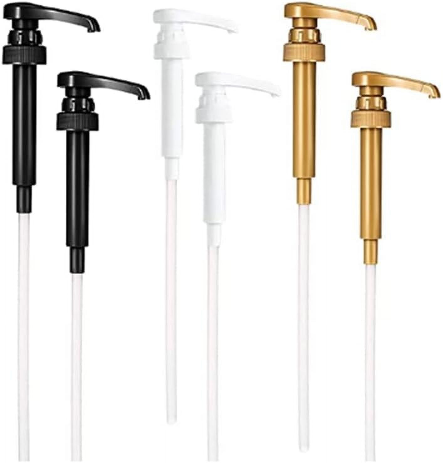 Coffee Syrup Pump Dispenser, 6 Pack Syrup Pump for 750Ml/25.4 Syrup ...