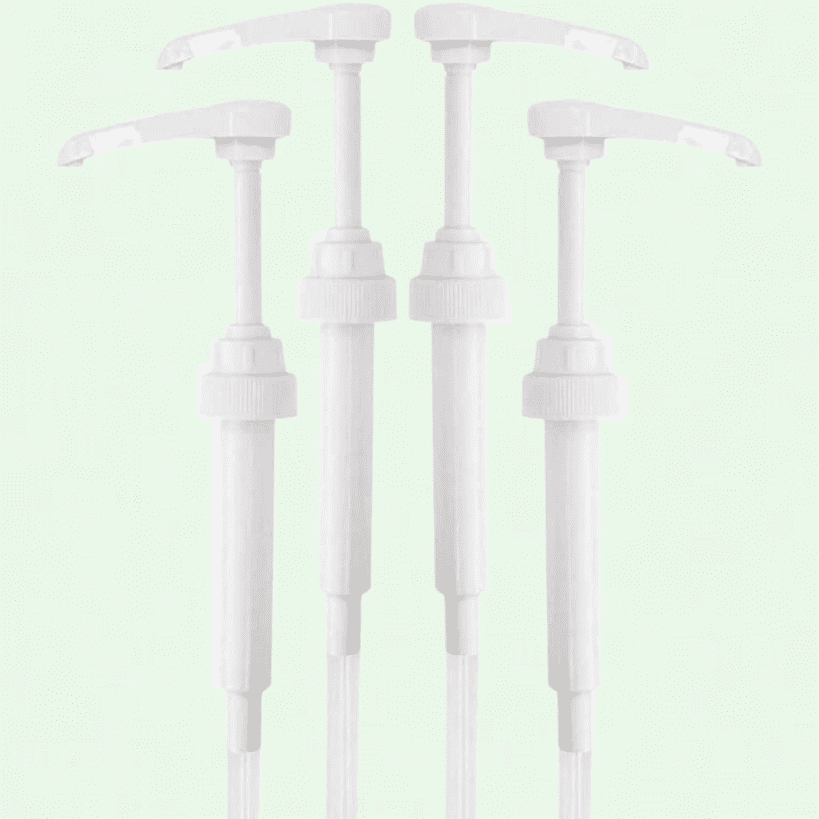Coffee Syrup Pump Dispenser, Pack of 4 - White Pumps for 750ml/25.4 oz ...
