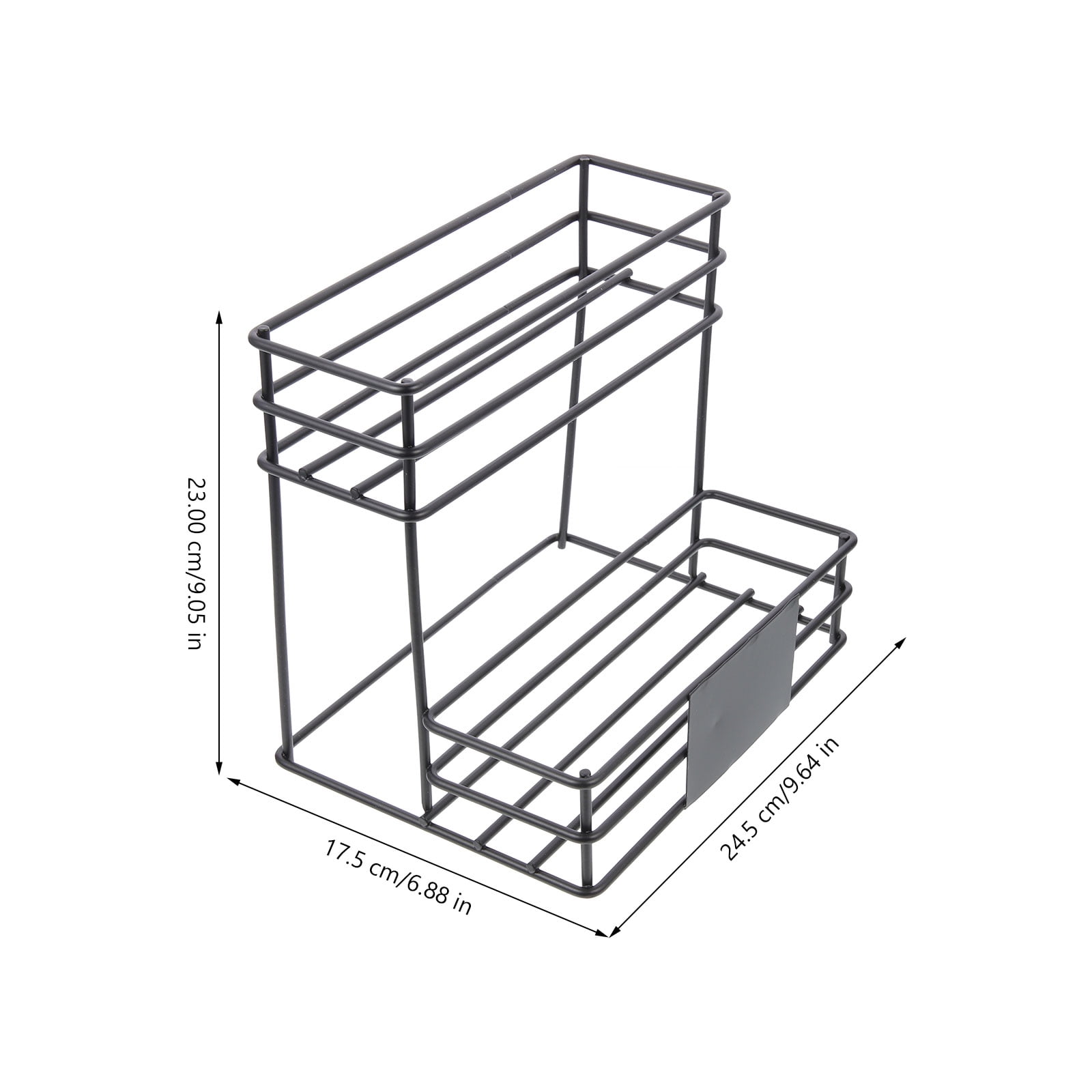 UNOMOR Syrup Rack Iron For Kitchen 1 Piece 9.6X6.9X9.1in - Walmart.com