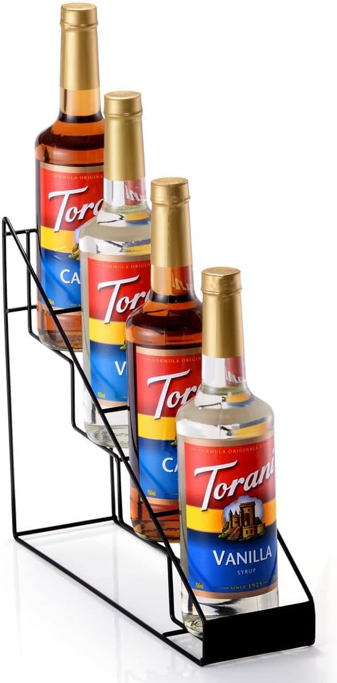 Coffee Syrup Rack for Coffee Bar Accessories, Fits with Torani and ...