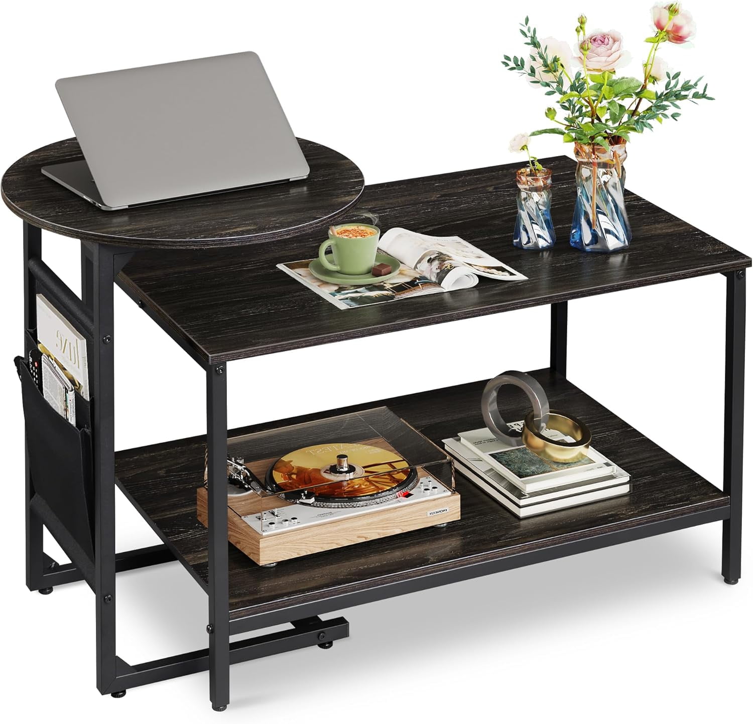 Coffee Table, 31.3" and 18.7" Small Coffee Tables for Living Room ...