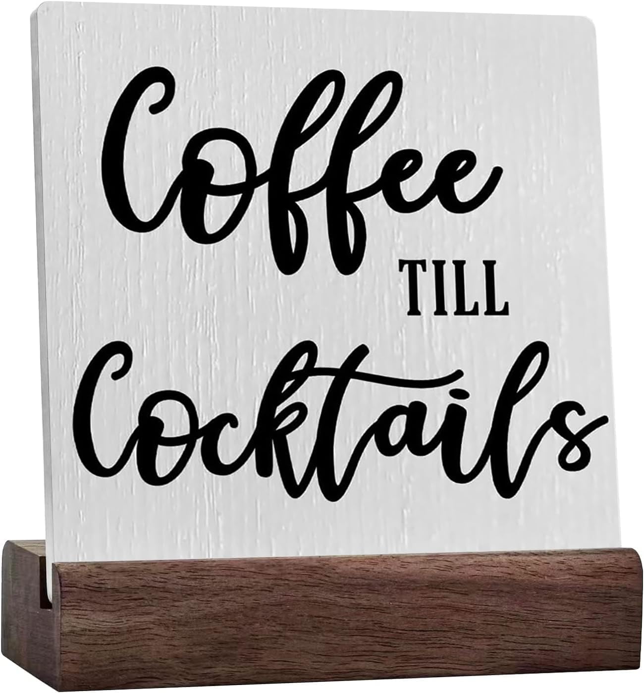 Coffee Table Decor Rustic Desk Decor Coffee Station Accessories Coffee ...