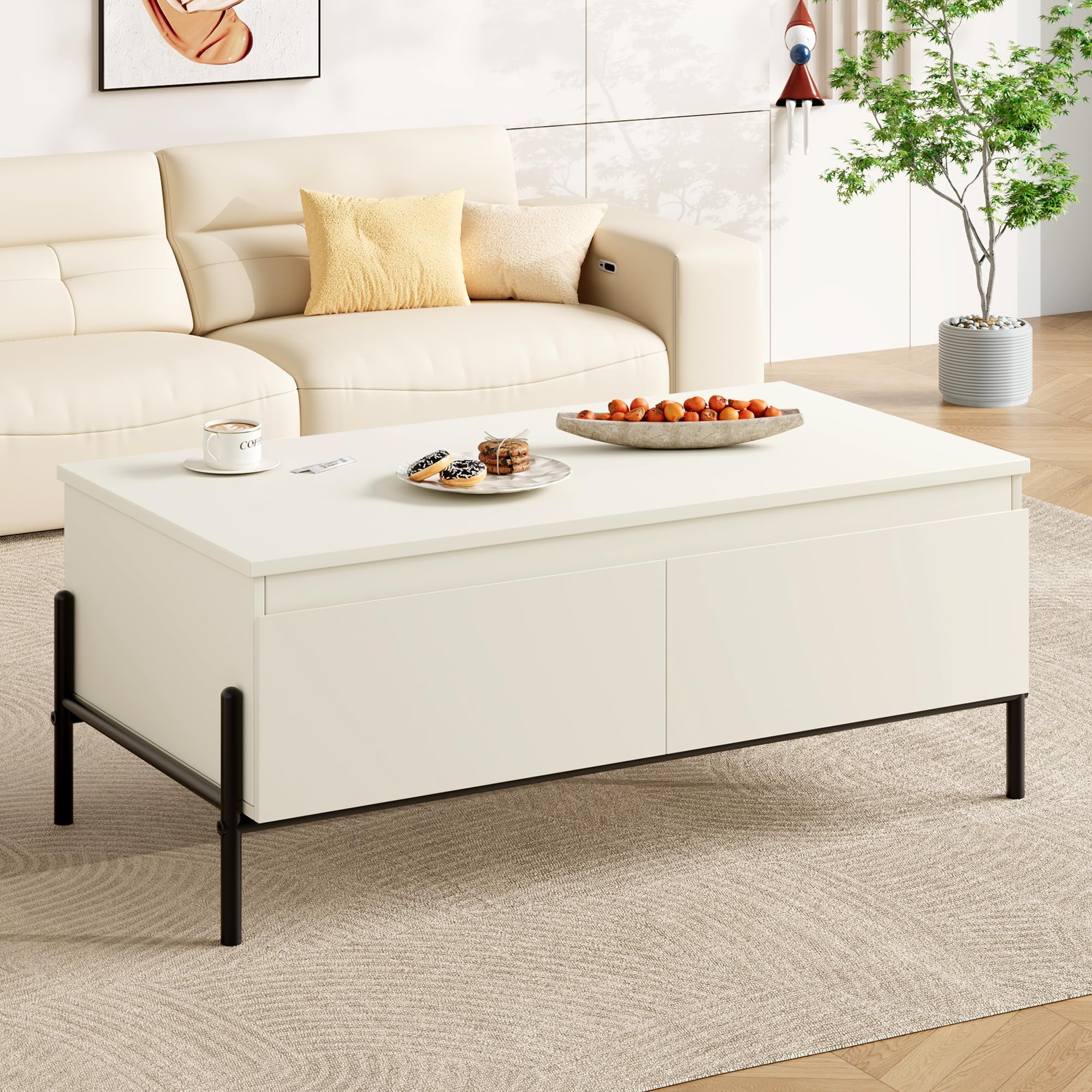 Coffee Table Modern Coffee Tables for Living Room White Living Room ...