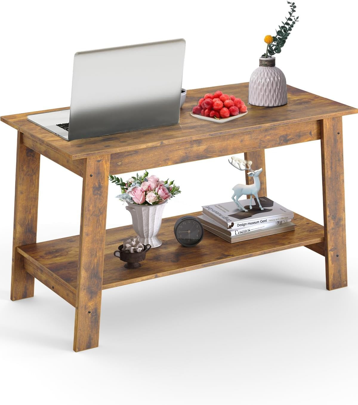 Coffee Table, Rustic Coffee Tables for Living Room, Outdoors, Home ...