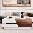 Coffee Table with Sliding Top and Storage / Enhance Living Space ...
