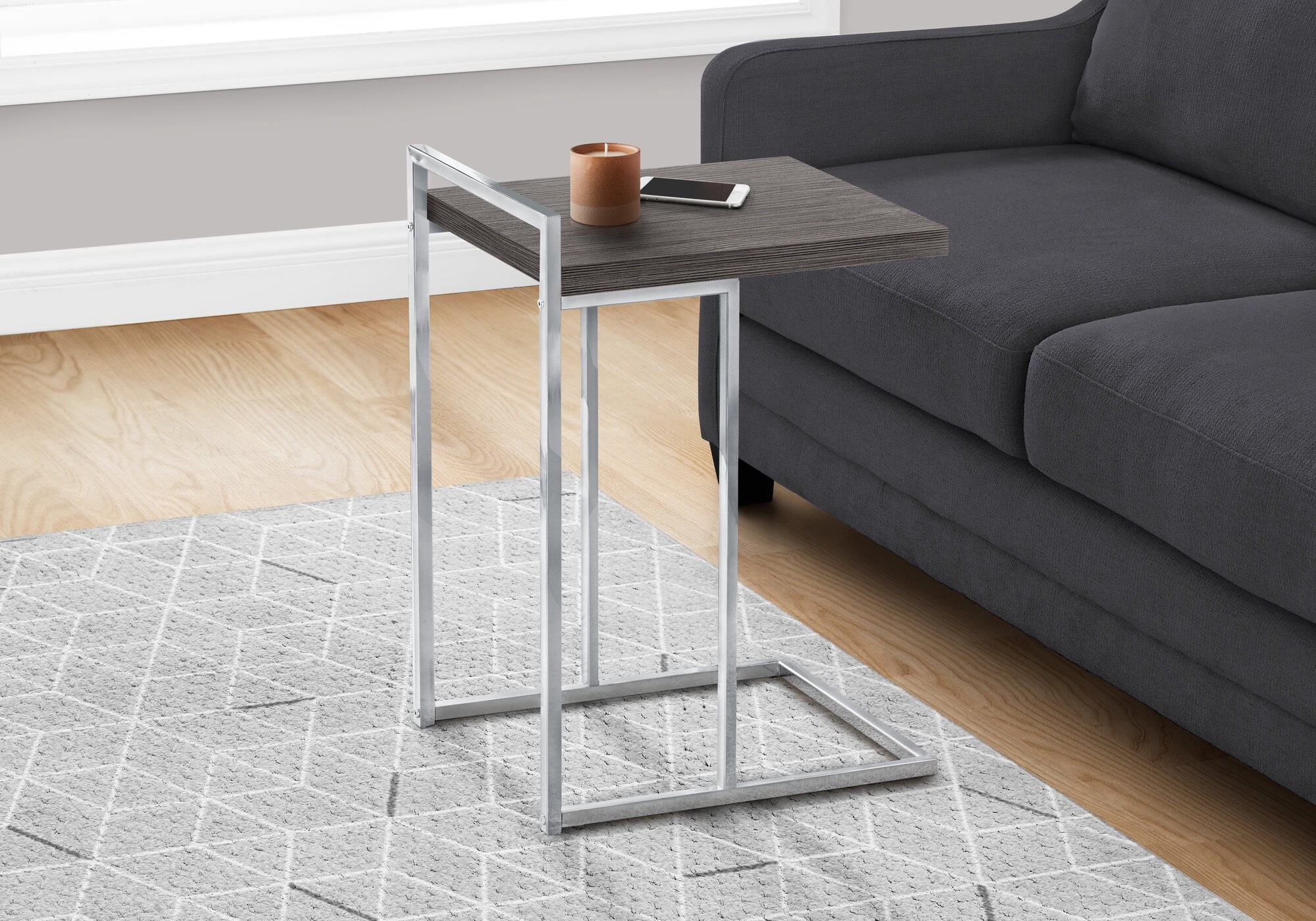Coffee Tables Accent Table, C-shaped, End, Side, Snack, Living Room ...