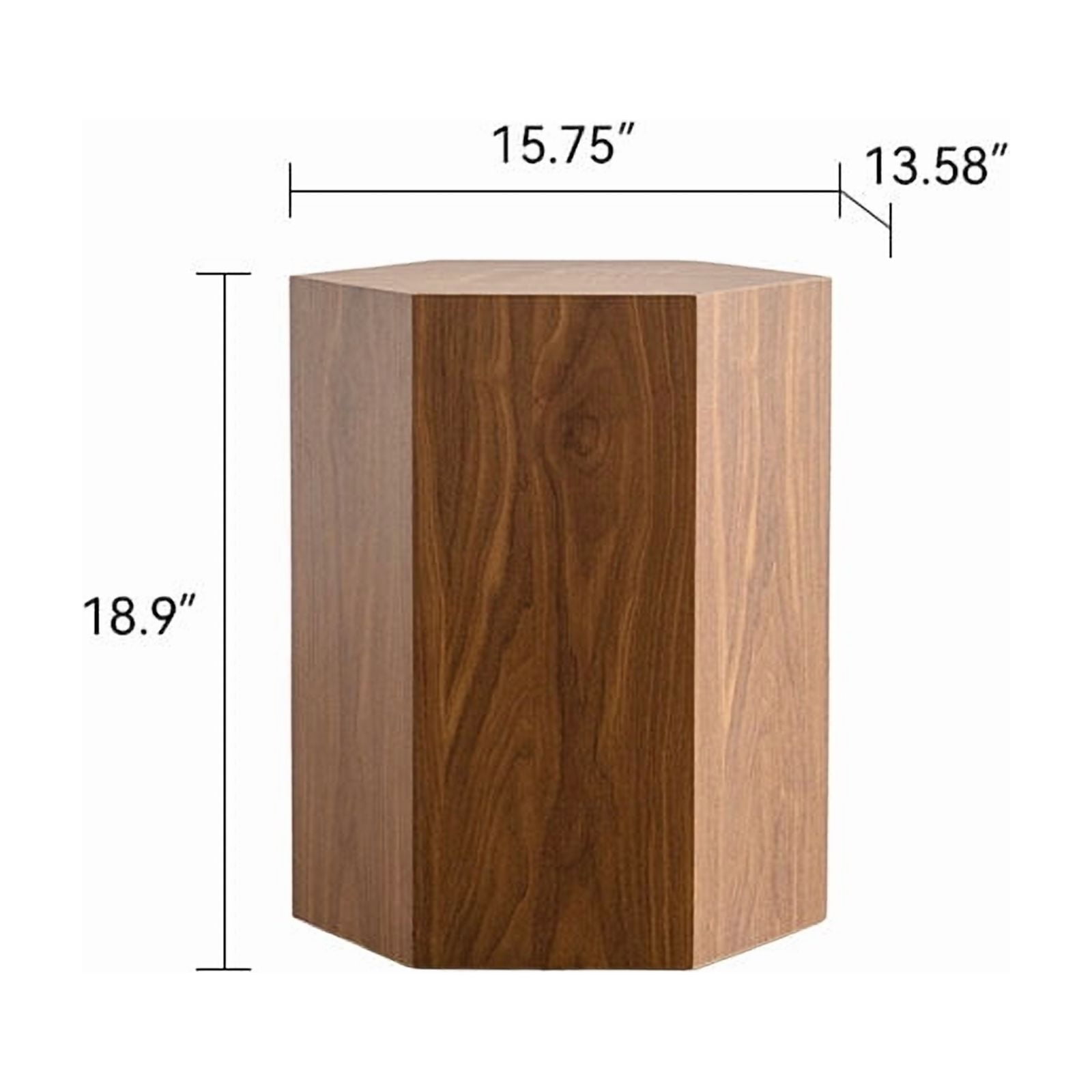 Coffee Tables MDF Modern Nesting Imitation Wood Grain Coffee Table ...