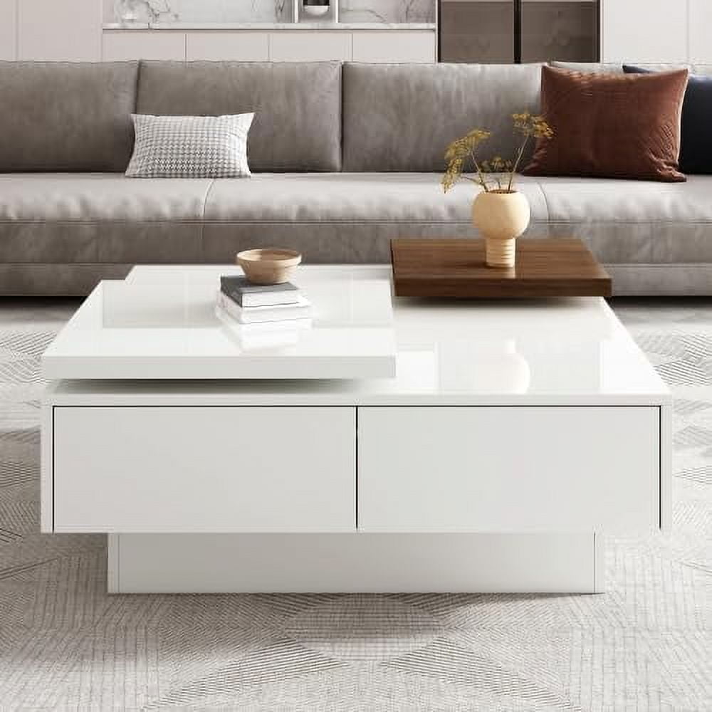Coffee Tables, Movable Coffee Tables, Wood Square Center Table ...