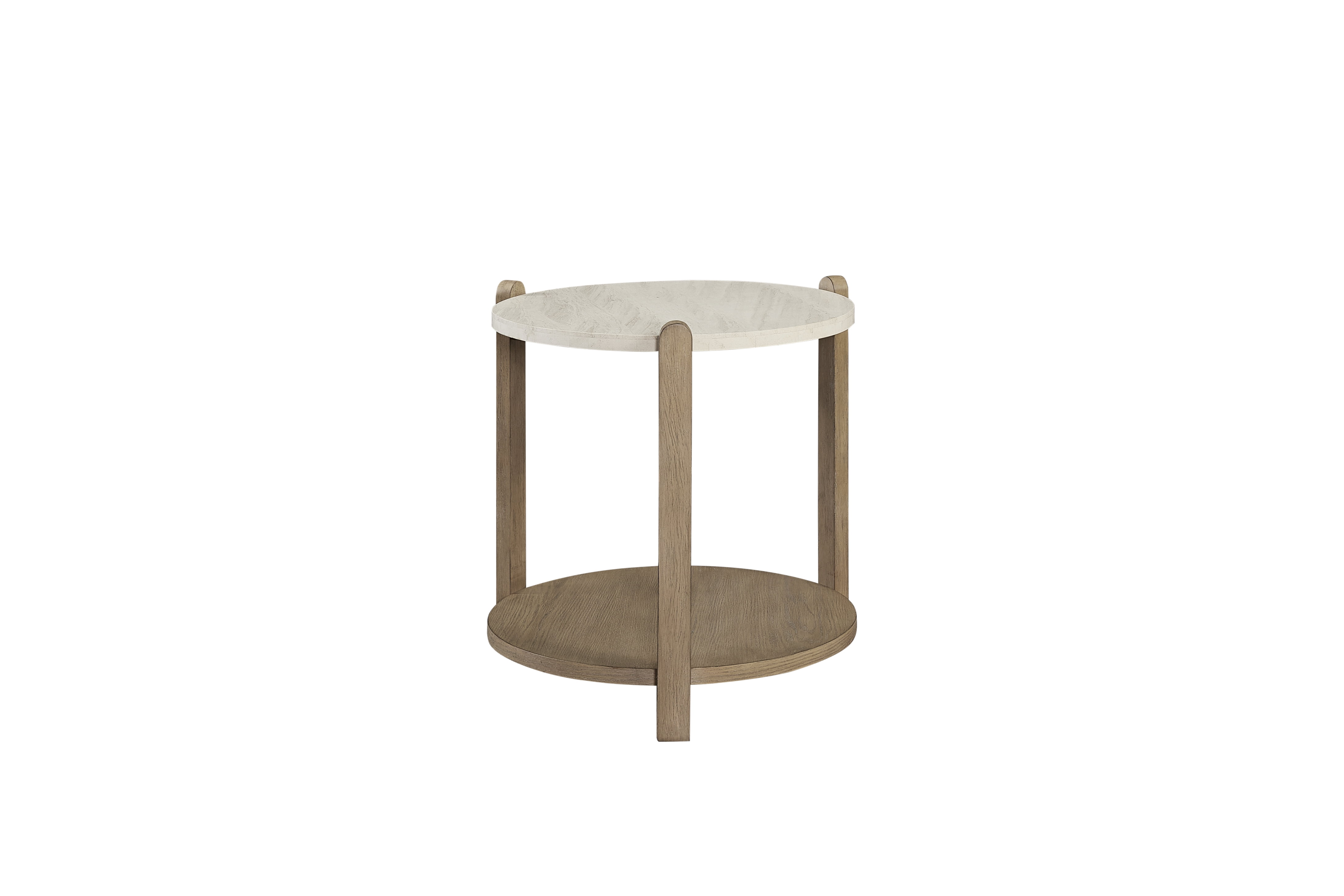 Coffee Tables, Stone Top End Table - Toffee, Taupe+Natural End Tables ...