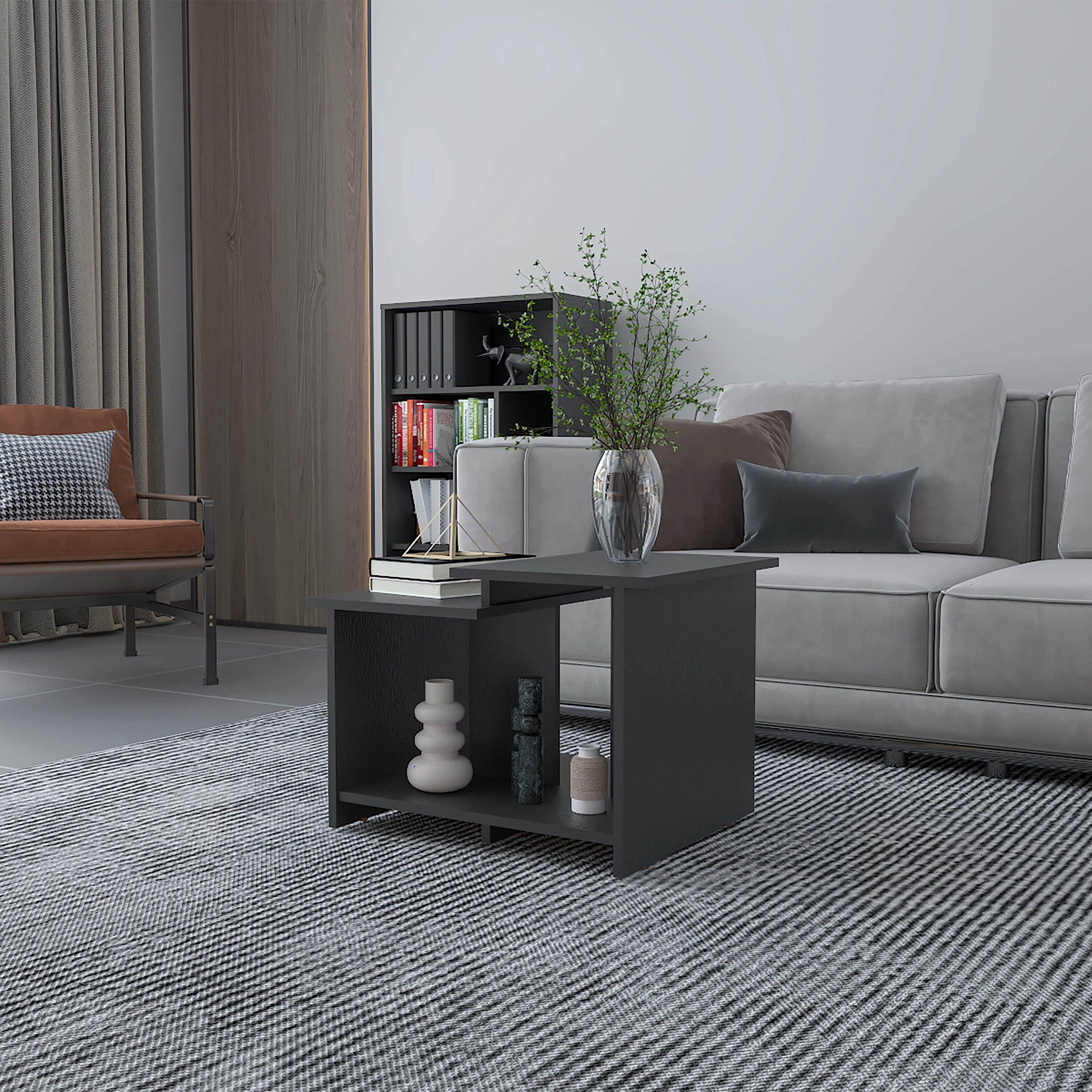 Coffee Tables, Wenge Coffee Table with Open Storage, Wenge Wooden ...