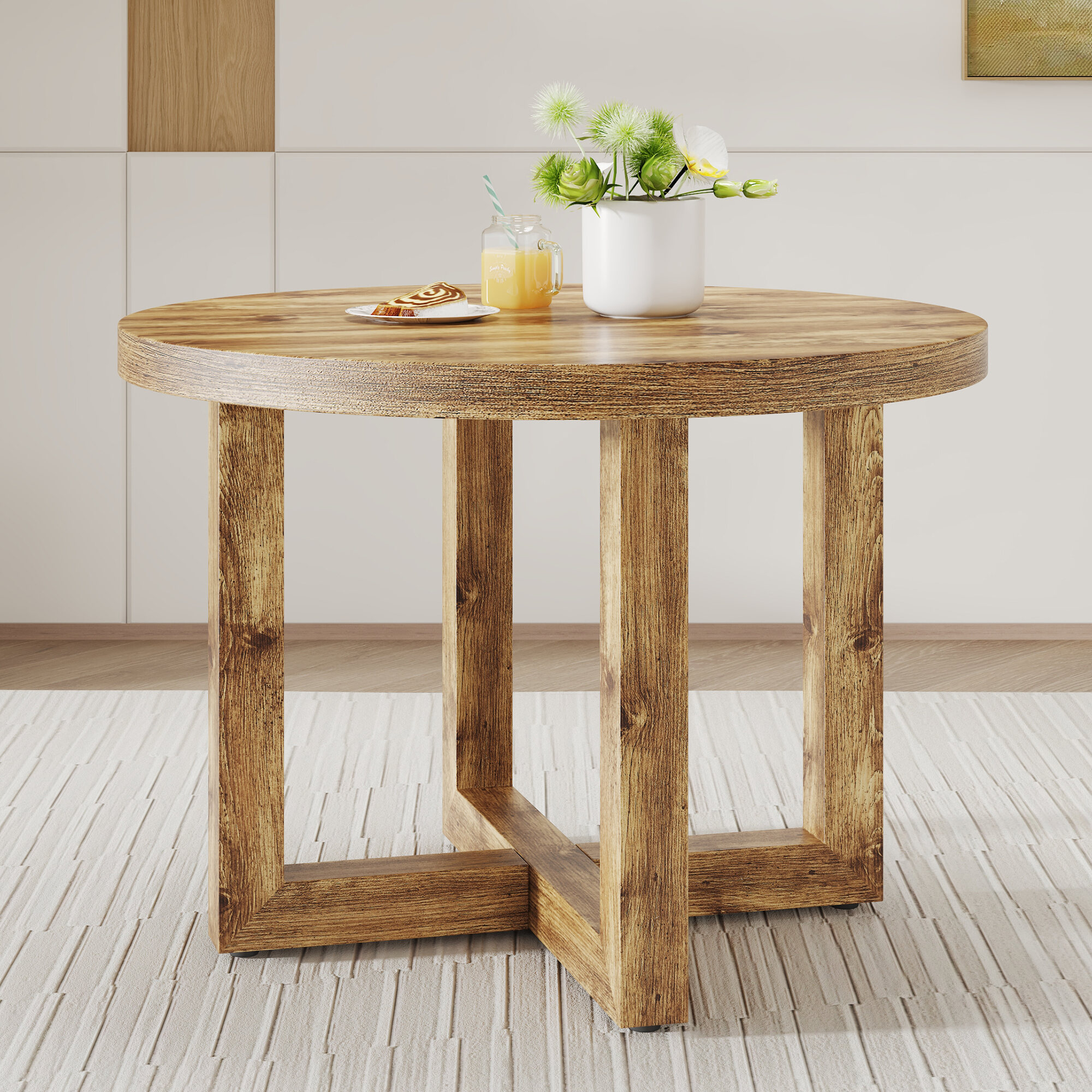 Coffee Tables A modern and practical circular dining table. Made of MDF ...