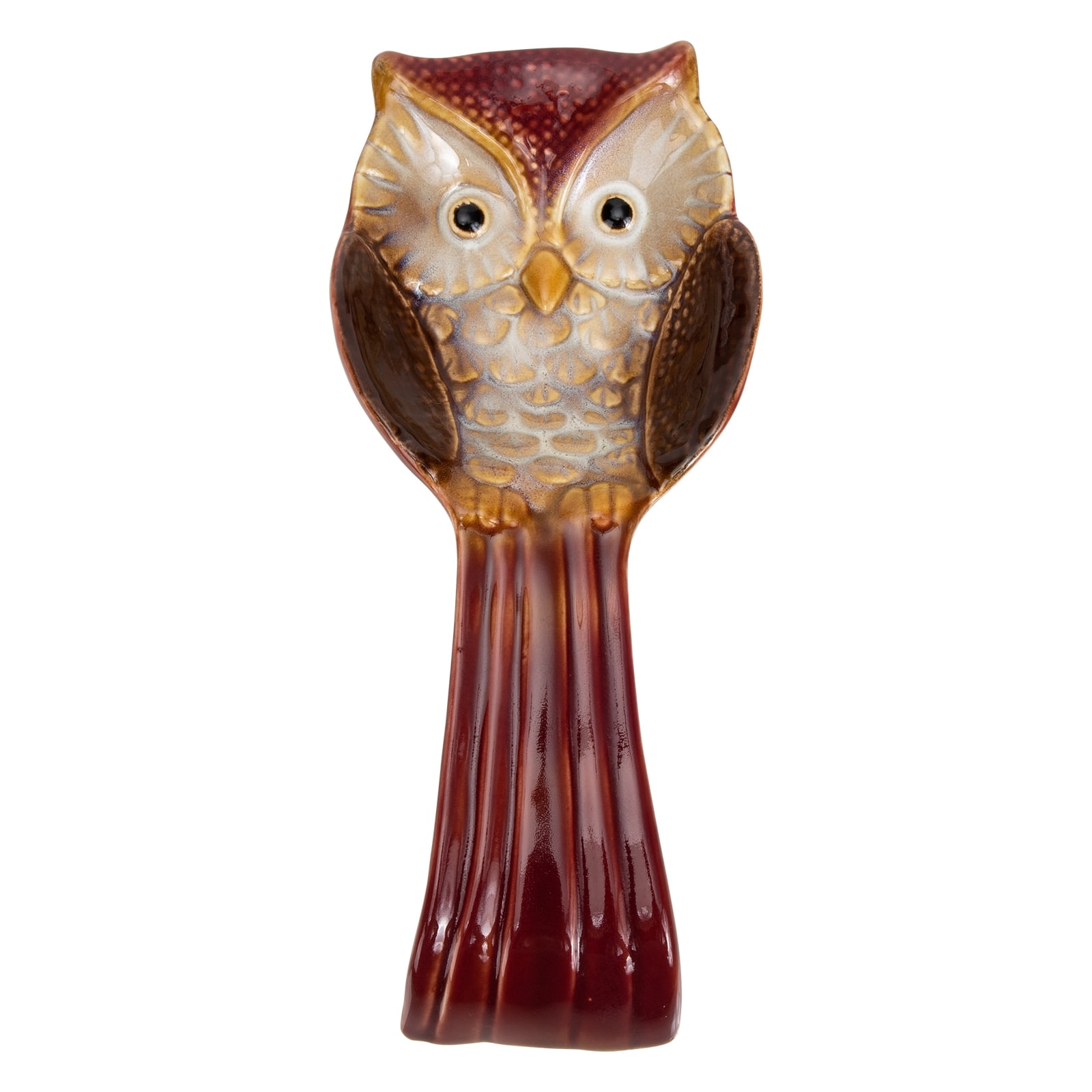 Coffee Tablespoon Rest Ladle Cradle Owl Holder Tableware Storage Rack ...